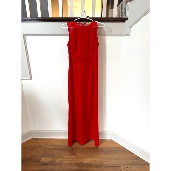 Gianni Bini | Dresses | Gianni Bini Dress Maxi Xs Red Lace Womens ...